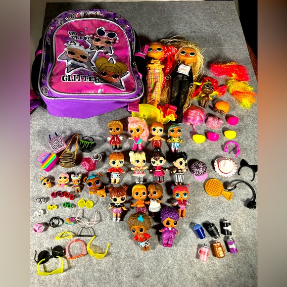 L.O.L. Surprise! | Toys | Lol Surprise And Lol Omg Lot With Small Lol ...